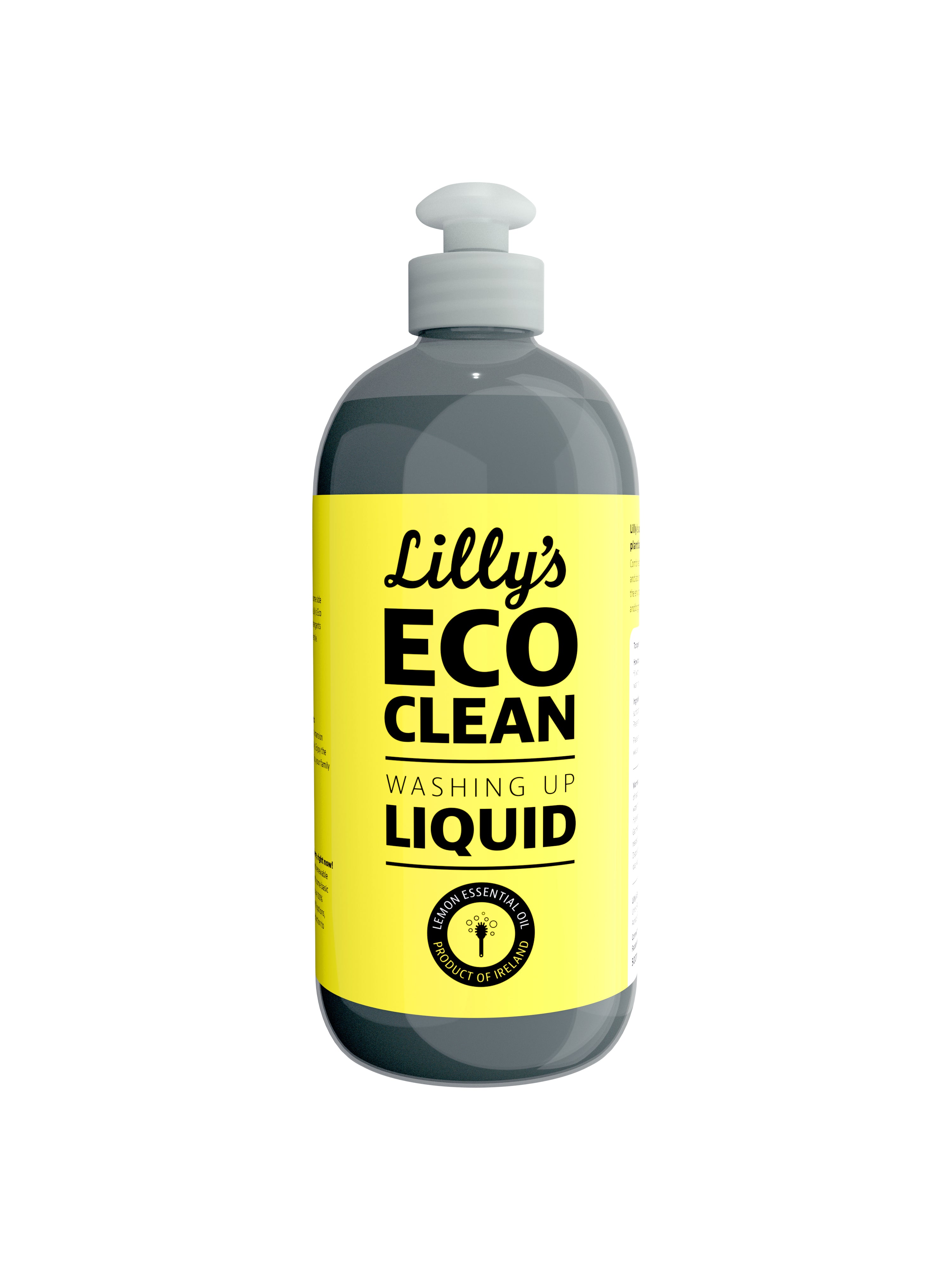 Concentrated Washing-up Liquid with Lemon Essential Oil - 500ml – Lilly ...